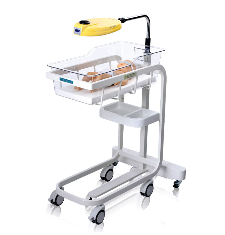 Jaundice Warming Light With Bassinet - Emech Medical New Zealand